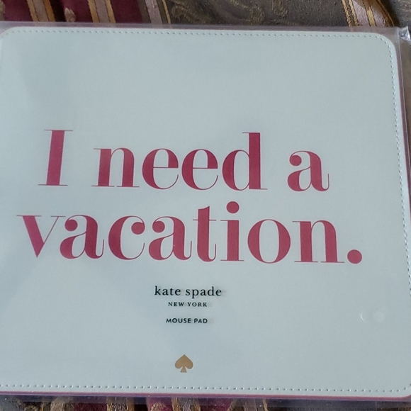 kate spade | Other | Kate Spade Mouse Pad Yes We Do Xo Its Awesome ...